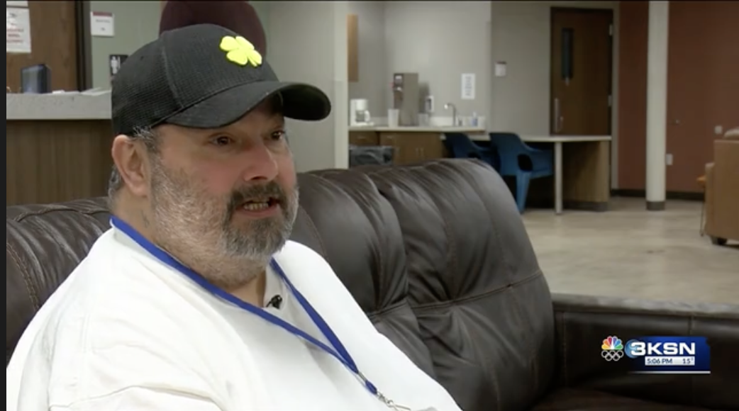 KSN Story on finding community at URM - Union Rescue Mission Wichita